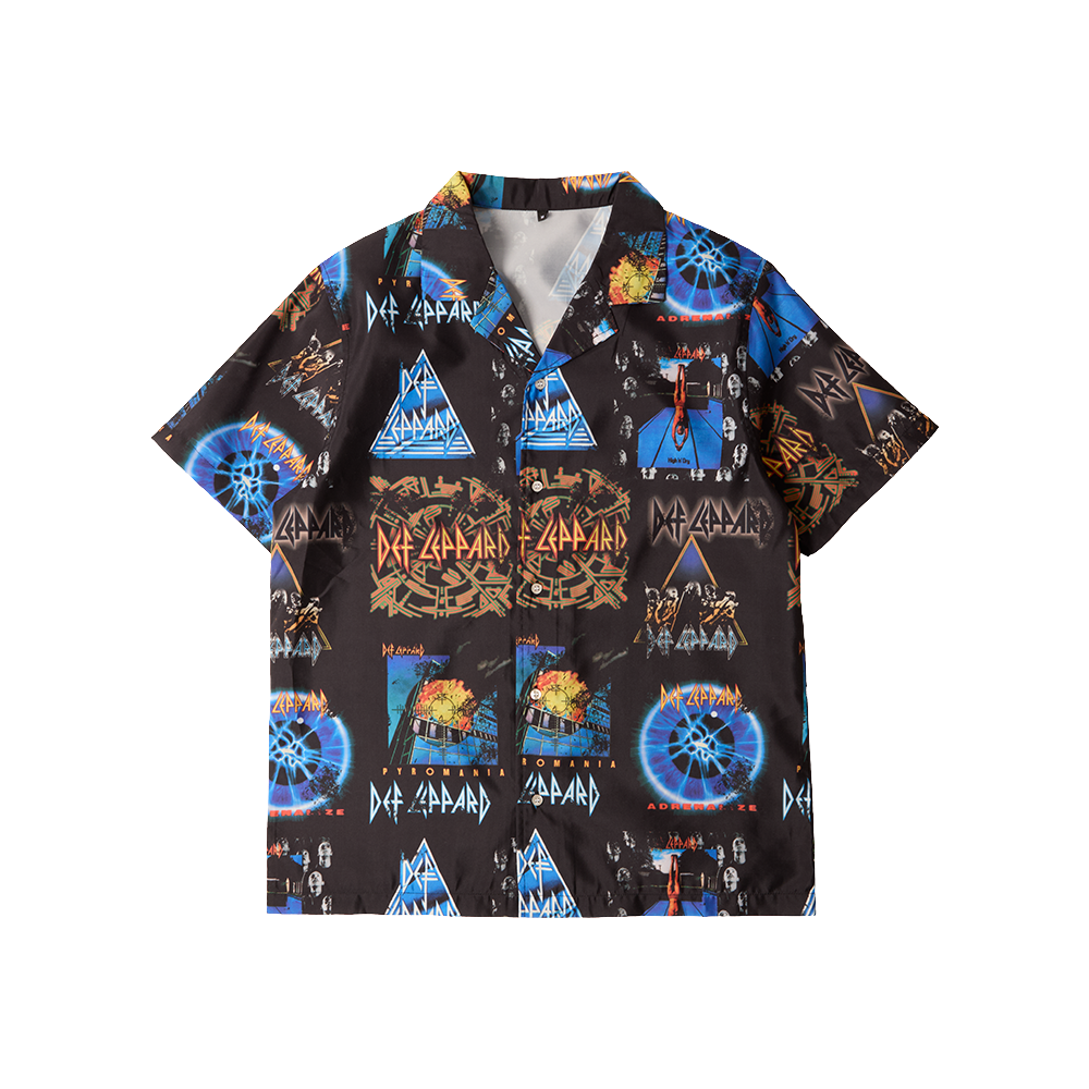 Def Leppard Covers Hawaiian Shirt - Def Leppard Official Store