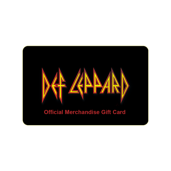 Gift Card - Def Leppard Official Store