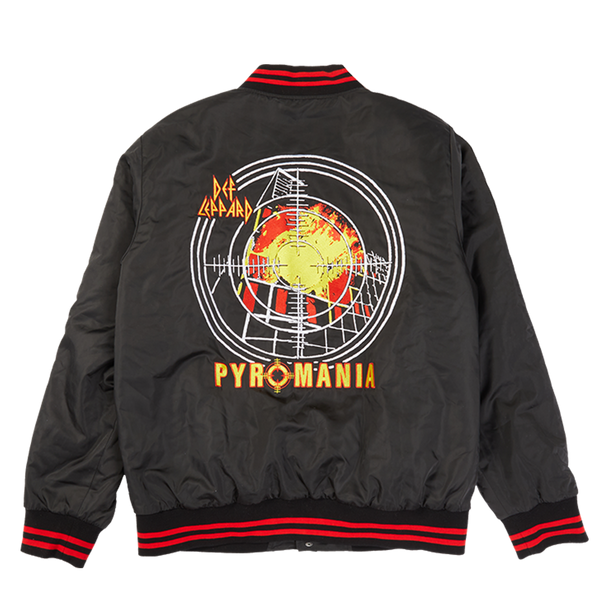 Pyromania Bomber Jacket – Def Leppard Official Store